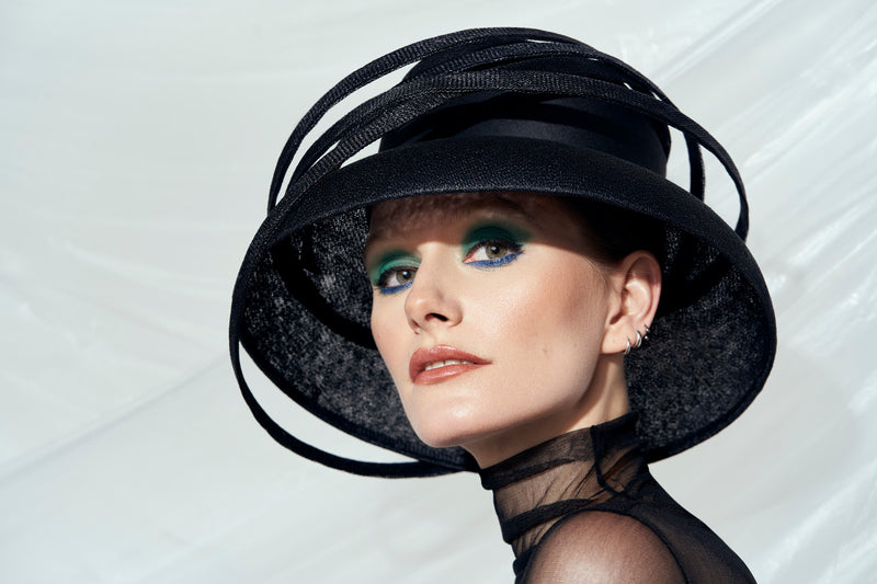 ECLIPSE Audrey brim hat – Filipa Cardoso Millinery